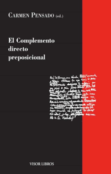 El complemento directo preposicional de Carmen Pensado Colección ...